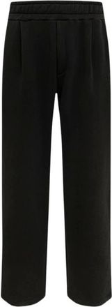 Laneus Homme, Pantalons, Noir, Taille: M Pantalon Droit
