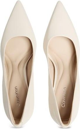 Calvin Klein Escarpins en cuir &agrave; talon aiguille