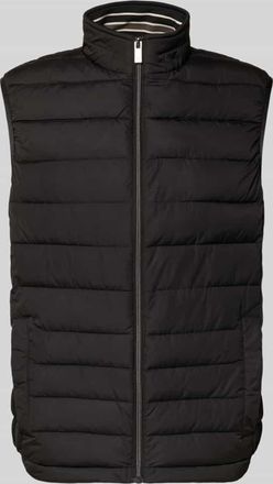 Christian Berg Steppweste mit Stehkragen