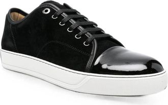 Lanvin Refined Low-Top Sneakers - Black