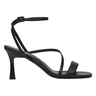 Estro & Luminara Femme, Chaussures, Noir, Taille: 37 EU Sandales &agrave; talons aiguilles