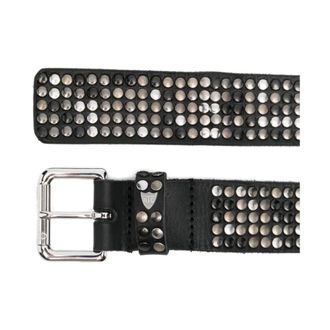 HTC Htc, Femme, Accessoires, Noir, Taille: 105 CM Ceinture Iconique &agrave; Clous