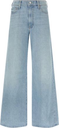 Mother Femme, Jeans, Bleu, Taille: W27 The Ditcher Roller Skimp Cotton Denim Jeans