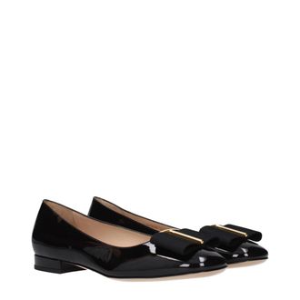 Tom Ford Patent Leather Ballet Flat - Black