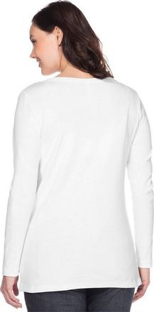 Sheego T-Shirt Langarmshirt. aus Baumwolle