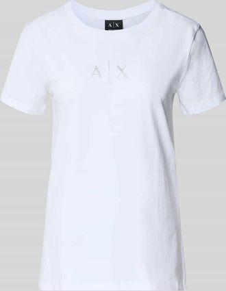 A|X Armani Exchange T-Shirt mit Rundhalsausschnitt und Logo
