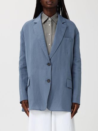 Brunello Cucinelli Jacke BRUNELLO CUCINELLI Damen Farbe Blau