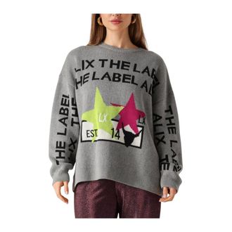 ALIX The Label Alix The Label, Damen, Strickwaren, Grau, MGr&ouml;&szlig;e