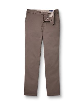 CHARLES TYRWHITT Garment-dyed Chino - Mokka
