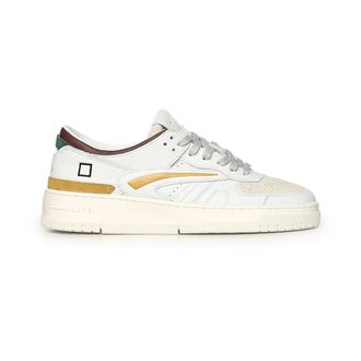 D.A.T.E. D.a.t.e., Homme, Chaussures, Blanc, Taille: 45 EU Baskets en cuir perfor&eacute;