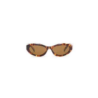 Prada Lunettes de soleil ovales