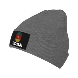 Generic Respirant Bonnet dhiver Tricot&eacute;, Cameroun, Cest dans Mon ADN, Anti-Transpiration Beanie Hiver, Bonnet Hiver Chaud Tricot pour Adultes, Cyclisme, Ski