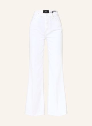 7 For All Mankind Wide Leg Jeans Soleil weiss