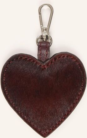 Núnoo Núnoo Taschenanhänger Heart Deluxe rot