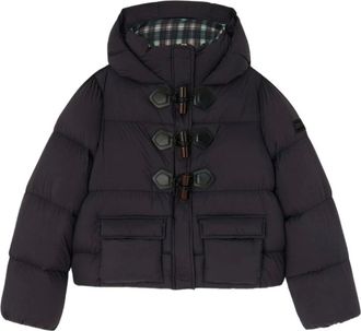 Ganni Mini doudoune matelass&eacute;e Future Nylon Quilt - Femme - Vestes - Noir - Taille: 38 FR