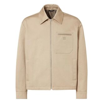 Fendi Herren, Jacken, Beige, MGr&ouml;&szlig;e