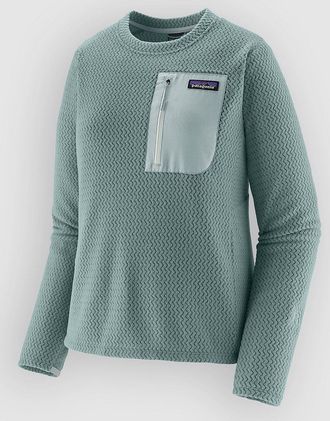 Patagonia R1 Air Crew Sweater blue sage
