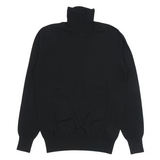Aspesi Merinowoll-Rollkragenpullover - - Knitwear - Herren - Schwarzk - M