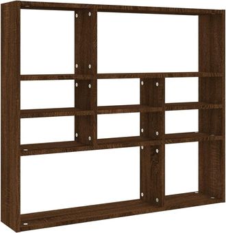 Generic Wandregal, Offener Aufbewahrungsorganisator mit Mehreren F&auml;chern, Dekoratives Wandregal, Ausstellungsregale aus Holzwerkstoff f&uuml;r Wohnzimmer, Schlafzi