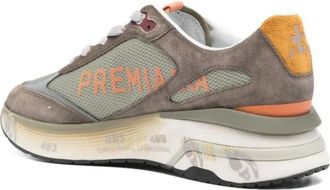 Premiata Low-Top Sneaker - Brown Suede Sneakers - Gr. 40 (EU) - in Grau - f&uuml;r Damen
