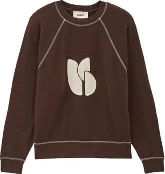 BA&SH Bart Pullover - - Sweatshirts & Hoodies - Damen - Braun - S