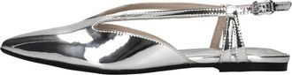 Ash Ash, Femme, Chaussures, Gris, Taille: 41 EU Patent Leather Flat