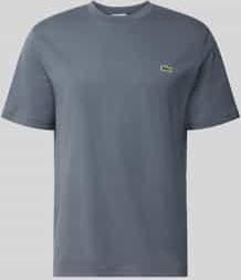 Lacoste Regular Fit T-Shirt aus reiner Baumwolle