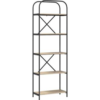 vidaXL Regal Sonoma-Eiche 60 x 30 x 183 cm Holzwerkstoff vidaXL