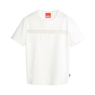 Diesel T-Shirts - - Tops - Herren - Wei&szlig; - M