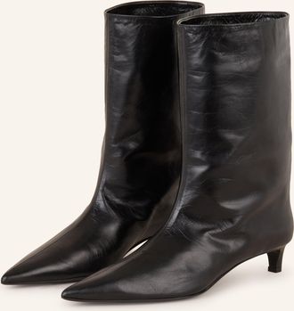 Jil Sander Stiefeletten schwarz