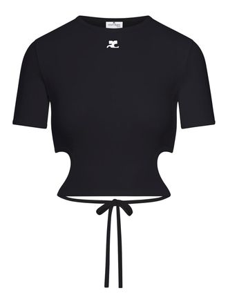 Courr&egrave;ges T-Shirt - Noir