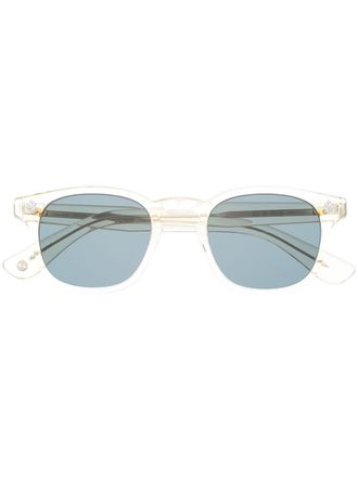 Garrett Leight lunettes de soleil &agrave; monture carr&eacute;e - Tons neutres
