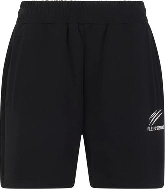 Plein Sport Homme, Shorts, Noir, Taille: M Pique Jogging Shorts Icon