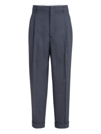 Brunello Cucinelli Plissierte Hose - Blau