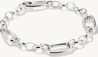 Thomas Sabo Bettelarmband in Silber mit drei Connect-Gliedern