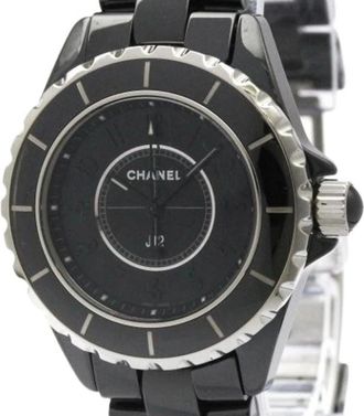 Chanel Pre-owned J12 H3828 Montre - Femme - Pre-owned - Noir - Taille: ONE Size