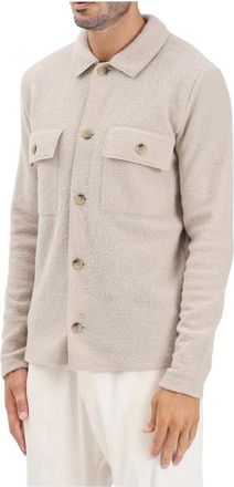 Selected Homme, Pulls, Beige, Taille: XL Cardigan en laine