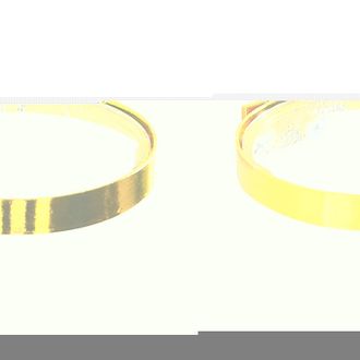 Generic Schwimmender Wanddisplay: dekorativ, wiederverwendbar, goldfarben, Glasregal, Organizer f&uuml;r Zuhause und B&uuml;ro, montiert, wiederverwendbar, f&uuml;r K&uuml;che, B