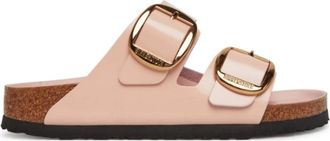 Birkenstock Femme, Chaussures, Rose, Taille: 38 EU Chaussures plates roses avec semelle anatomique