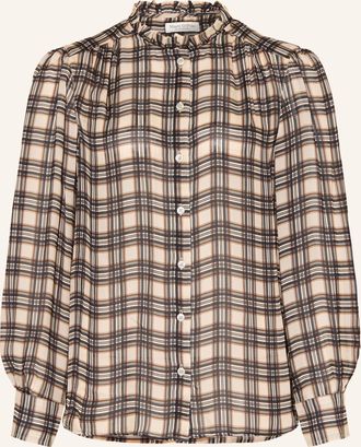 Marc O'Polo Marc Opolo Bluse Mit R&uuml;schen weiss