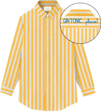 MC2 Saint Barth Femme, Blouses et Chemises, Multicolore, Taille: 42 FR Brigitte Shirt