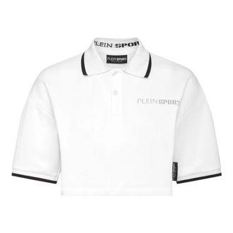 Plein Sport Femme, Tops, Blanc, Taille: 38 FR Polo