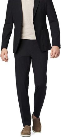 HUGO BOSS Herren Hosen blau Schurwolle