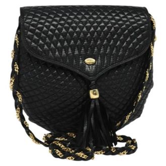 Bally Pre-owned Leder Schultertasche - - Pre-owned - Damen - Schwarzk - ONE SIZE