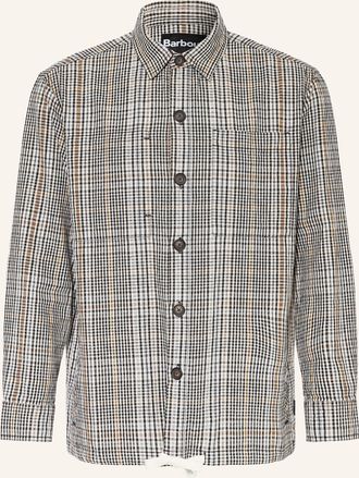 Barbour Overshirt Fife Mit Leinen schwarz