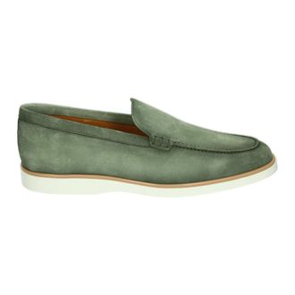 Magnanni Gr&uuml;ne Wildleder-Loafer mit Gummisohle - - Shoes - Herren - Gr&uuml;n - 44 EU