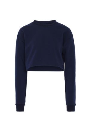 Mymo Sweatshirt Damen Marine