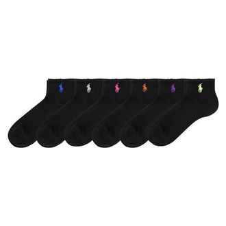 Ralph Lauren Polo Ralph Lauren Coussin Quarter, Noir Assorti, 3.5-9 UK Femme