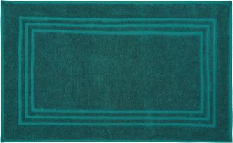 Kleine Wolke Frottier-Vorleger Lodge 3009683207, Ma&szlig;e: 50x 80 cm, Smaragd, 100% Baumwolle