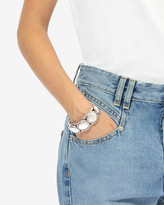 Isabel Marant Bracelet Ned - Femme - Argent - Taille T2 - Isabel Marant